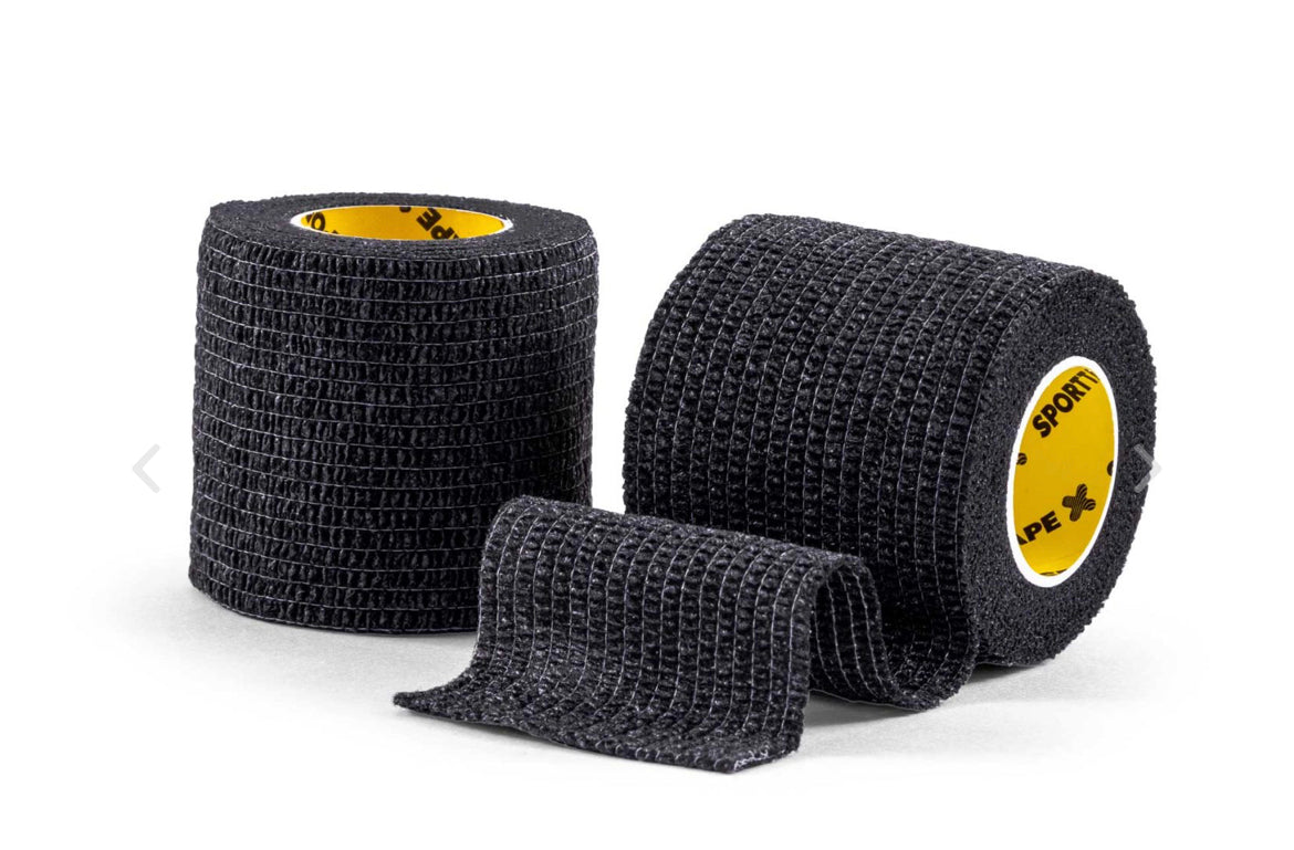 Cohesive premium overwrap 7.5cm x 4.5m black box of 12 rolls – Yoroi Tape